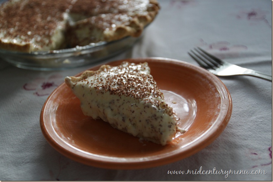Sherry-Almond Chiffon Pie – A Vintage Gelatin Recipe Test - Mid-Century ...
