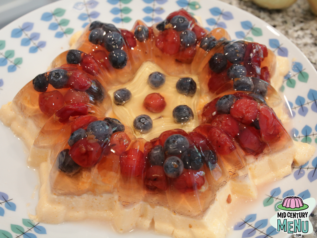 Star Fruit Mold - Mid-Century Menu