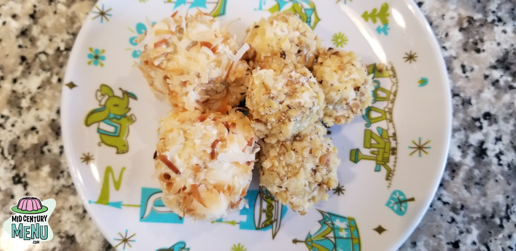 Pineapple Nut Puffs - Mid-Century Menu